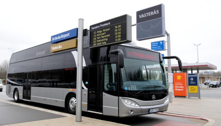 Buss från Arlanda till Västerås – Pris, tidtabell och alternativ ...